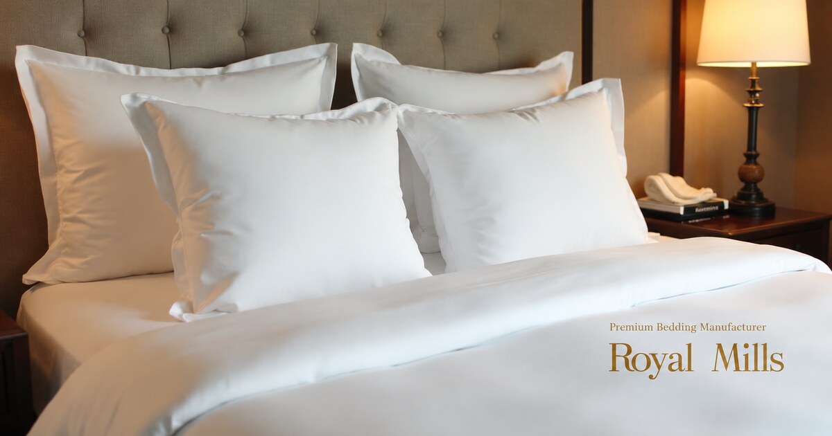 Custom Premium Bed Sheets Manufacturer India | Royal Mills